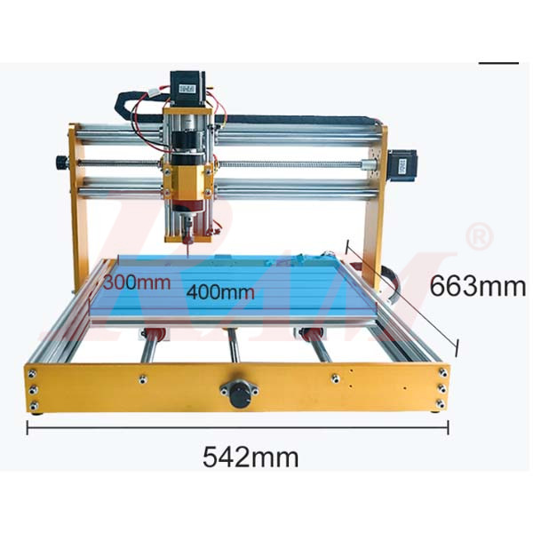 Cnc Router 3040plus With 500w Spindle Kit And 40w Laser Head Engraver